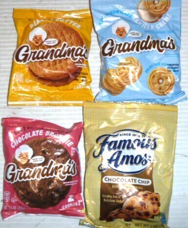 Grandma's Cookies - Single Serve, Chocolate Chip, 2.5 oz / Grandma's ...