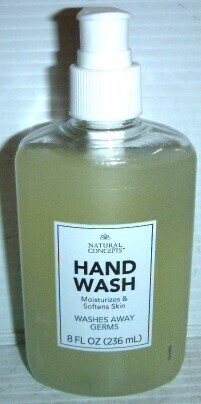 Natural Concepts Hand Wash Moisturizes & Softens Skin 8 fl oz New
