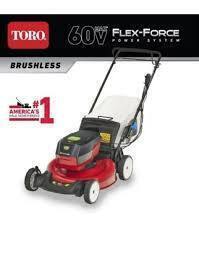 Toro 21323 60V Max* 21 in. (53 cm) Recycler® w/SmartStow® Push Lawn ...