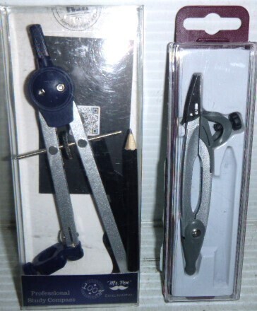 Mr. Pen- Compass for Geometry, Compass with Pencil / Mr. Pen- Compass ...