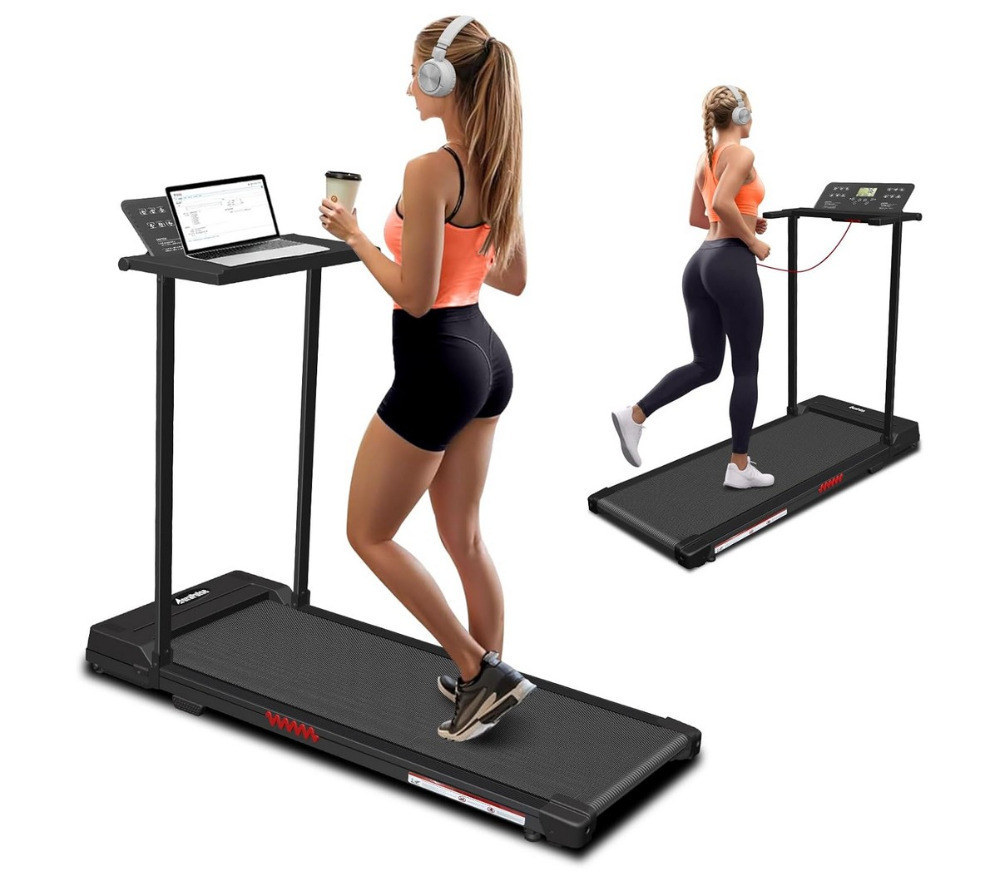 AoraPulse Foldable Treadmill for Home, 3.0HP Under Desk Folding Compact ...