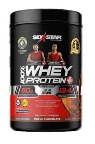 Six Star Pro Nutrition Elite Series 100% Whey Protein Powder, Triple ...
