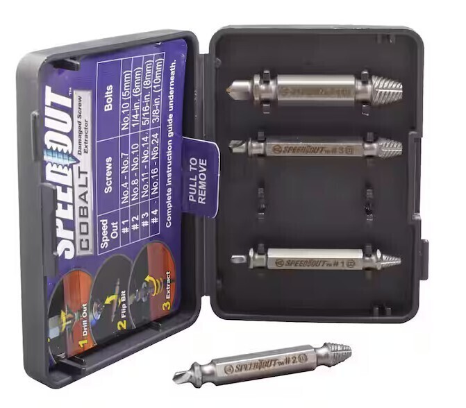 Ontel Speed Out Speed Out Cobalt Extractor (4-Piece) / Ontel Speed Out ...