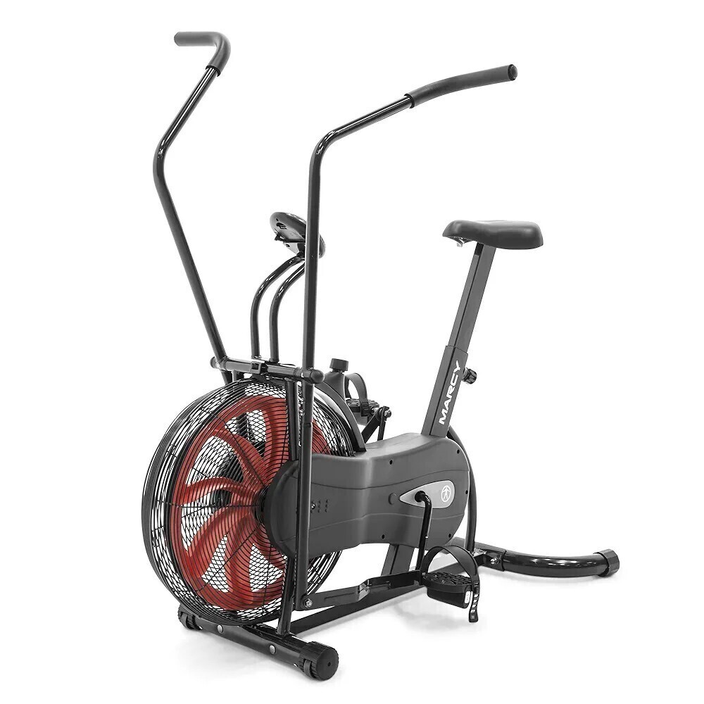 Marcy Air-Resistance Exercise Fan Bike With Dual Acction Handlebars $399