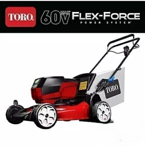 TORO 21466 60V MAX* 22 in. (56cm) Self Propelled Recycler w/Personal ...