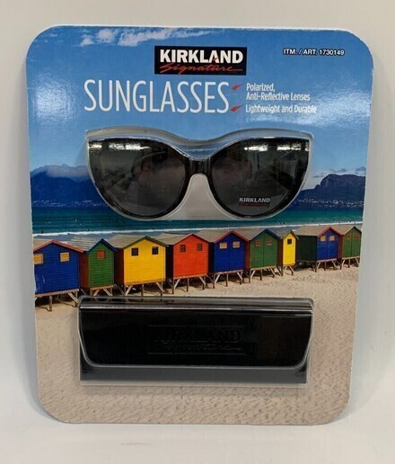 Kirkland Signature Polarized Anti-Reflective Lenses Sunglasses with ...