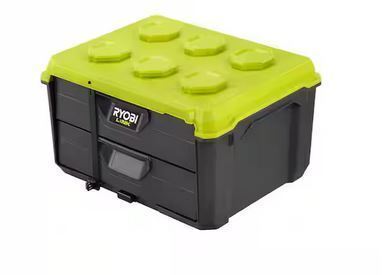 Ryobi LINK 2-Drawer Modular Tool Box / Ryobi LINK Tool Crate Assorted ...